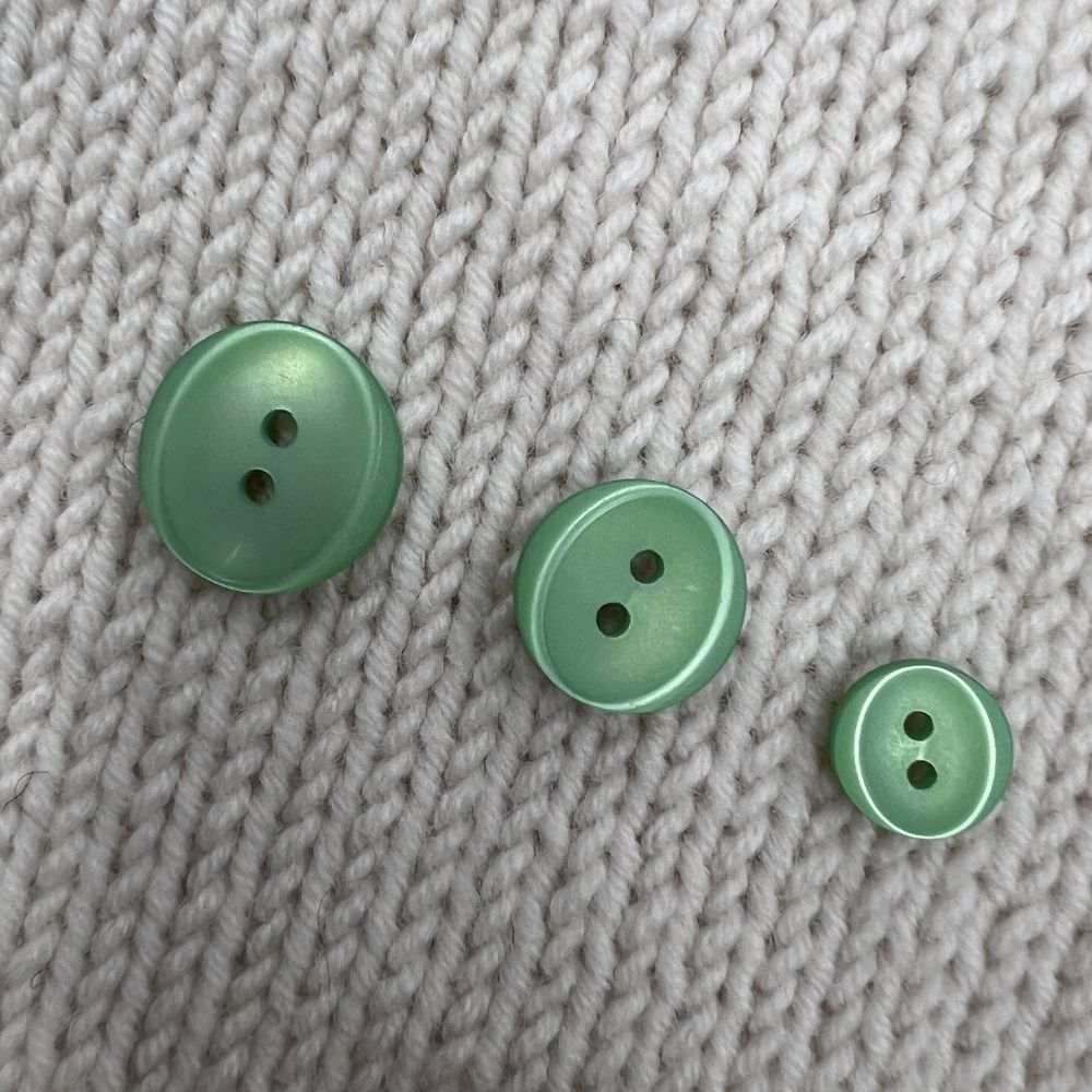 Buttons - Green - Wild & Woolly Yarns