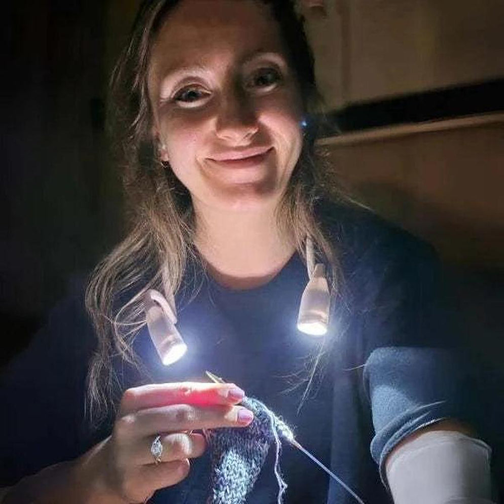 Home Lumos Knitting Light