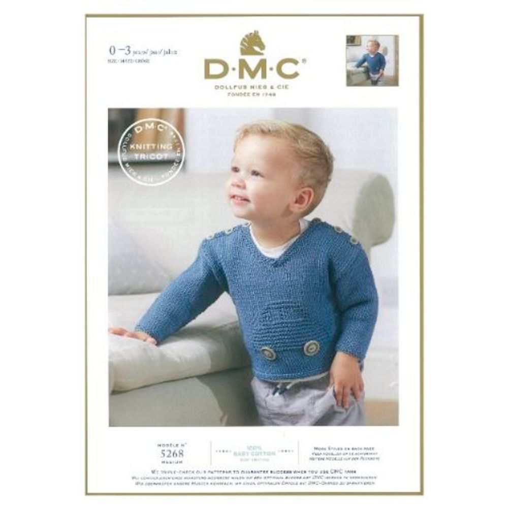 Wild-and-Woolly-Yarns-Needlecraft-Patterns-Car-Jumper-Knitting-Pattern ...