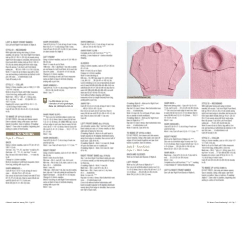 Home Womens Classic Knits Pattern Book (301)